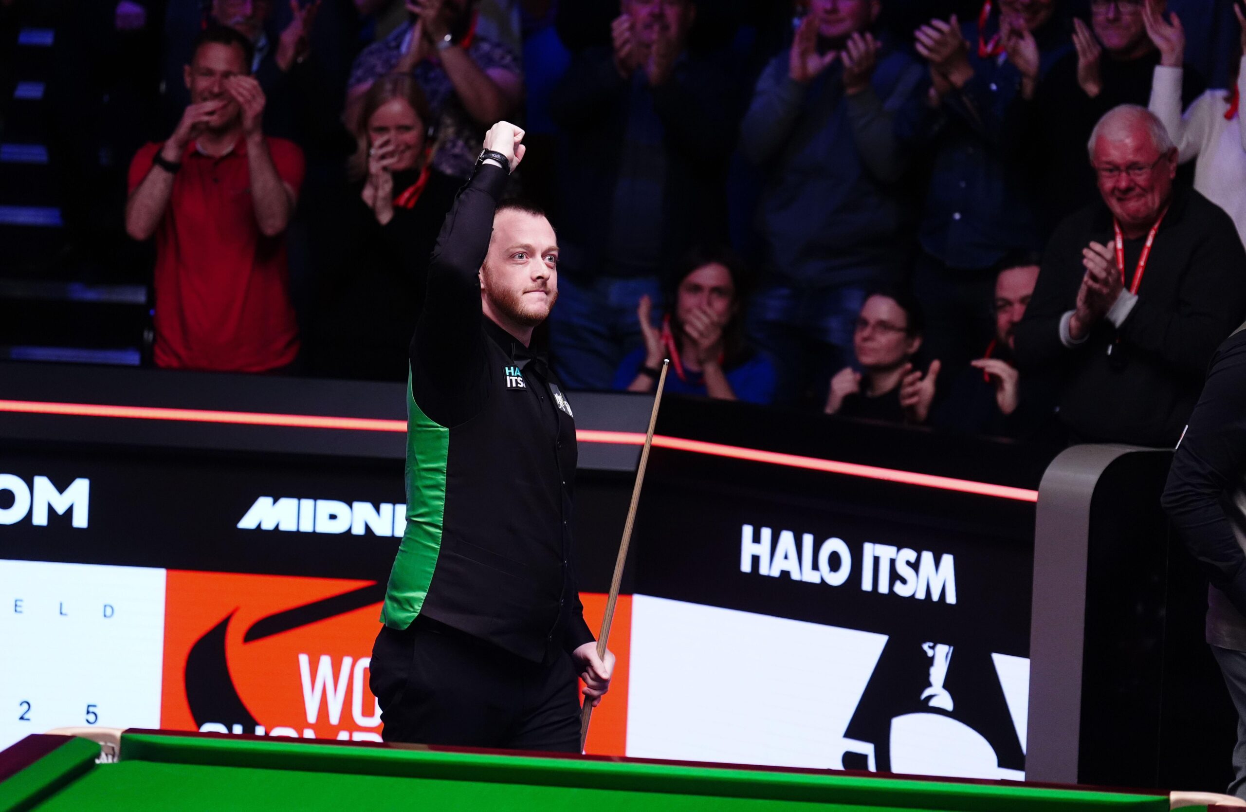 Mark Allen makes magnificent maximum break at the World Snooker ...