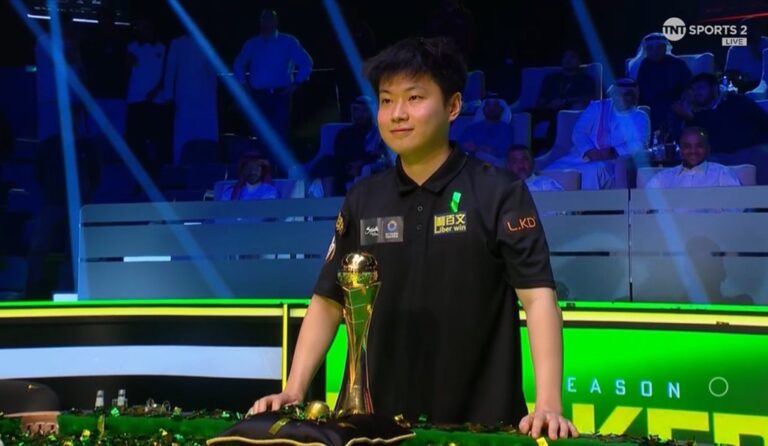 Zhao Xintong reigns at the Riyadh Season Snooker Championship