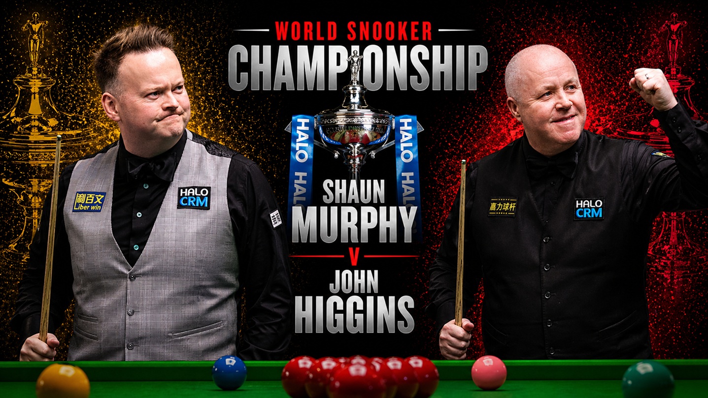 John Higgins v Shaun Murphy live stream | World Championship Semi-Final ...