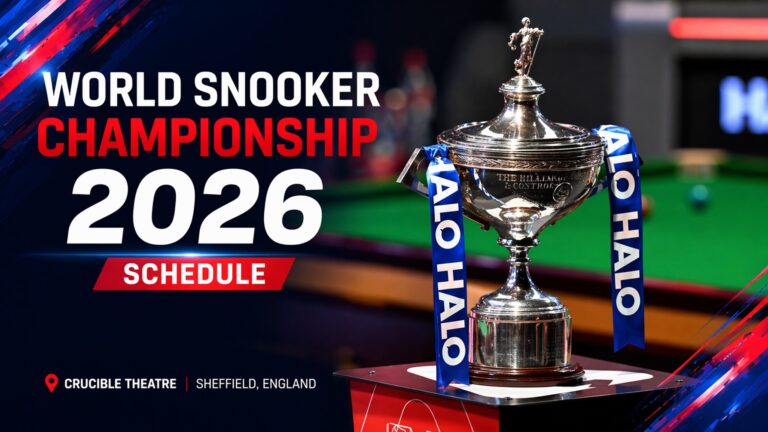 World Snooker Championship 2026 | Draw, Results, Live Scores & Schedule ...