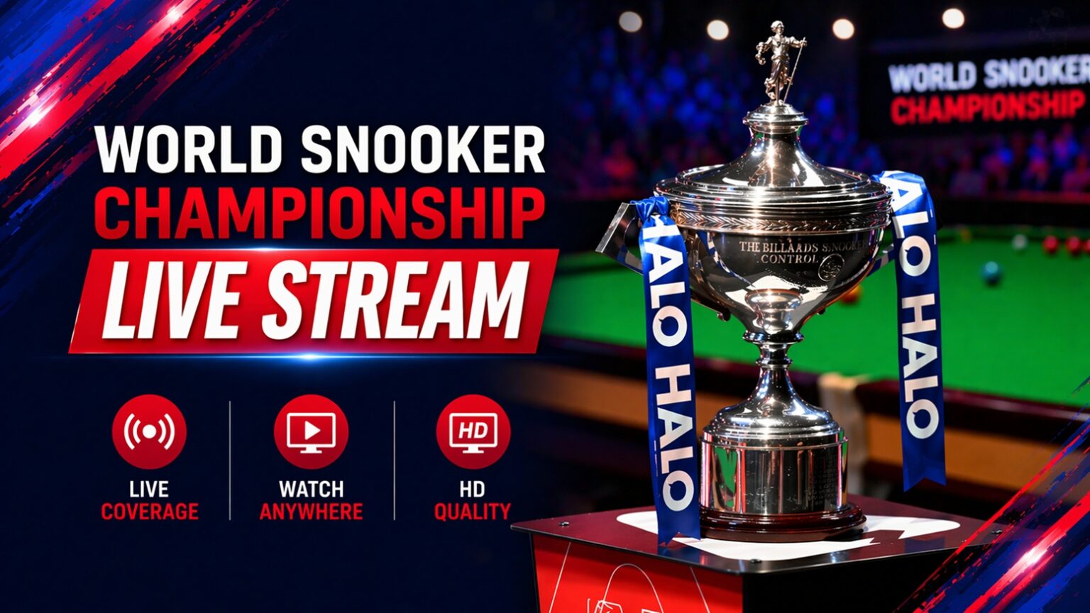 World Snooker Championship 2026 live stream | How to watch live online ...