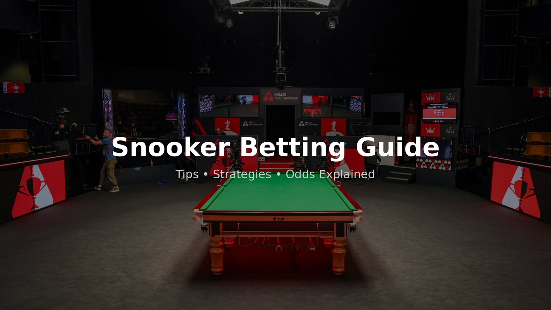 World Snooker Championship 2026 Draw | Confirmed First Round ties at ...